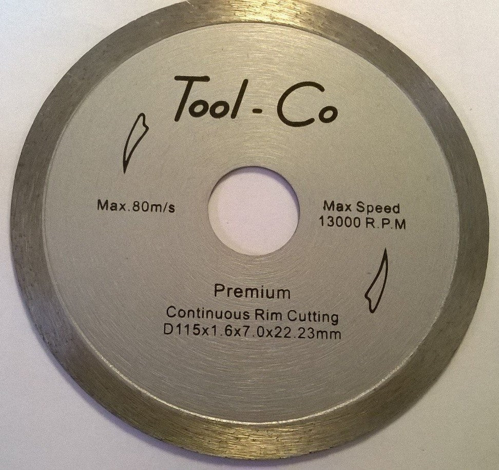 Porcelain Diamond Cutting Disc 115mm Tool-Co – Vereeniging Builders